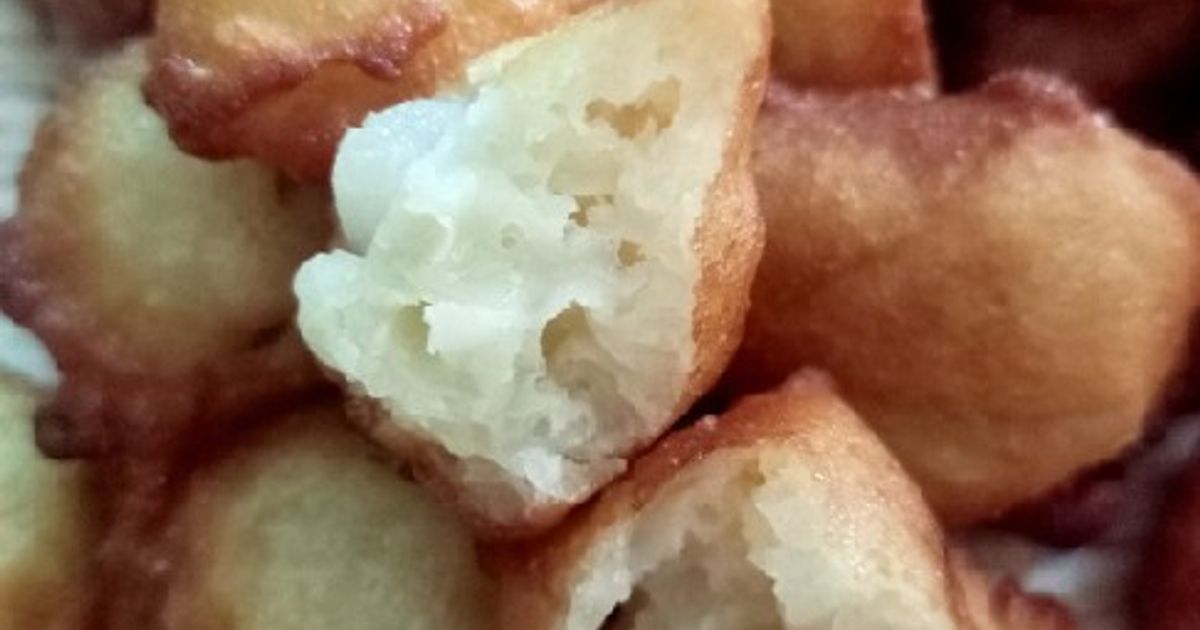 Resipi Cekodok Susu Bawang Lemak Manis oleh mamy_kitchen89 - Cookpad