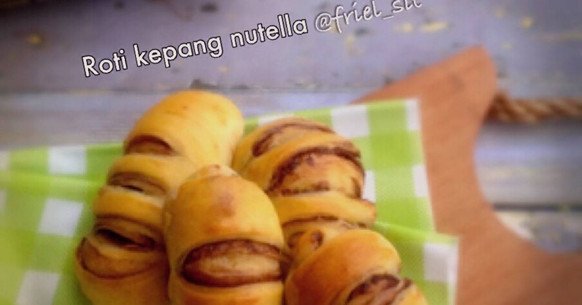 20 resep roti kepang nutela enak dan mudah - Cookpad