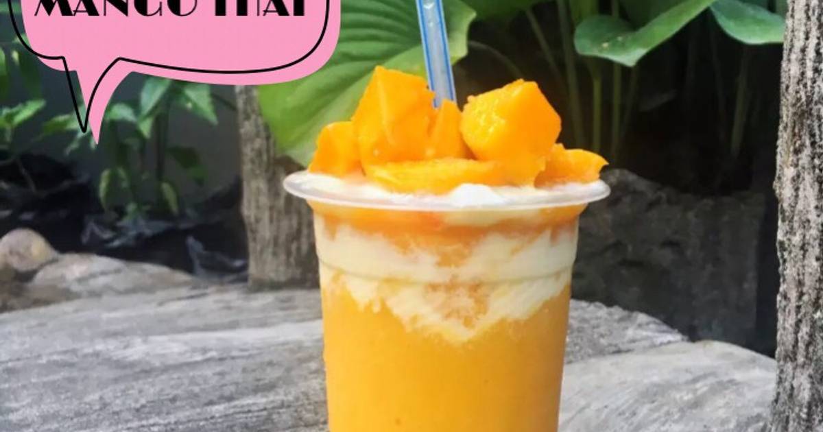 Resep King Mango Thai🍹 oleh Sherlyustia - Cookpad