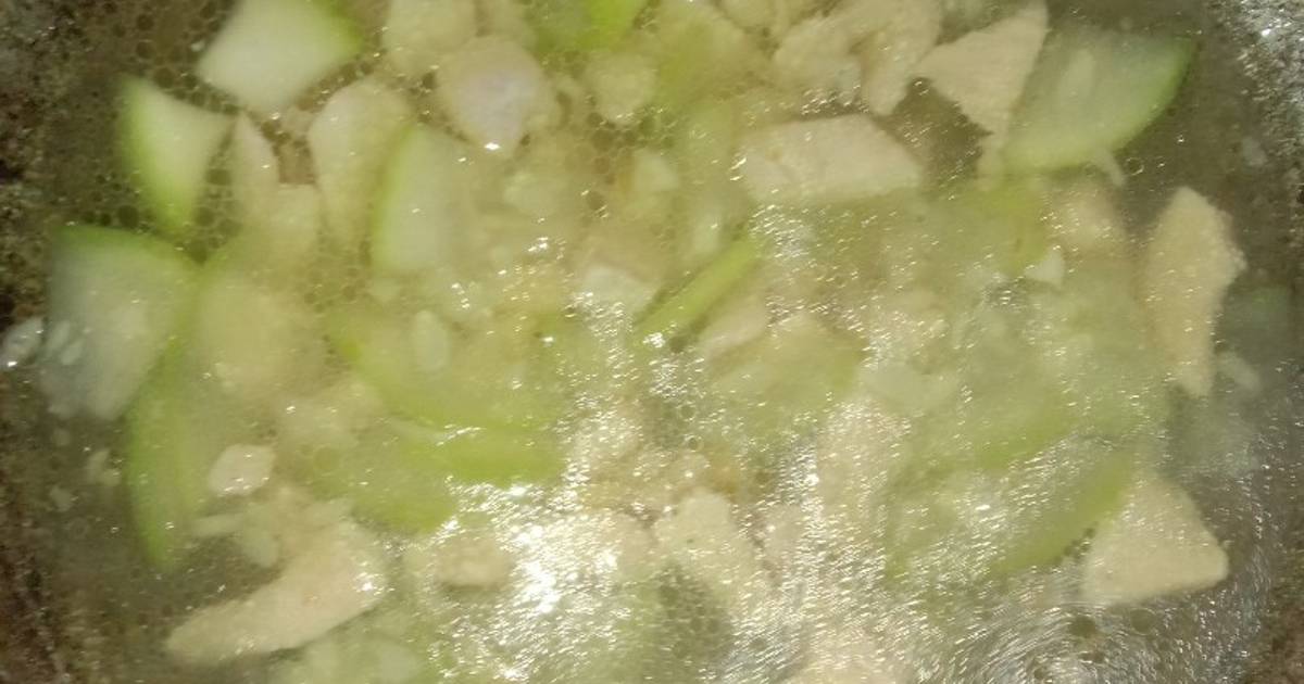 Resep Sup ayam jahe labu air oleh Vida Popo - Cookpad