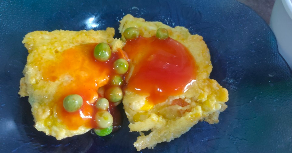 Resep Fu Yung Hai Sayur Murah Ercis Kacang Polong Jagung Wortel oleh ...
