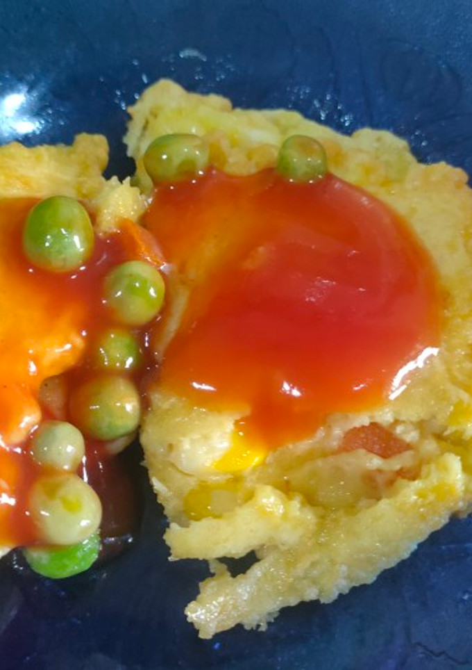 Resep Fu Yung Hai Sayur Murah Ercis Kacang Polong Jagung Wortel oleh ...
