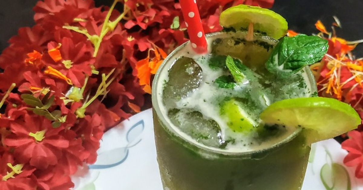 Lemon Pudina Sharbat Recipe by Sanchita Das - Cookpad