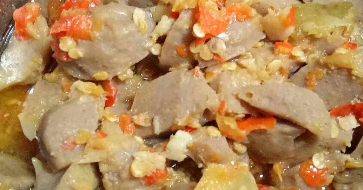 6.714 resep oseng bakso super pedas enak dan mudah - Cookpad