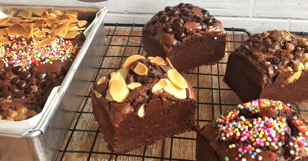 Resep Week 34 : Fudge Chocolate Brownies! oleh Nuha Ulyn - Cookpad