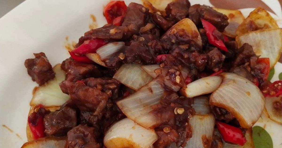 Resep Daging Saos Kecap Inggris oleh Sheva Patajangi - Cookpad