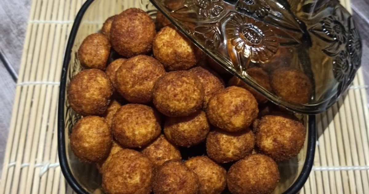 Resep palm cheese ball cookies rumahan enak dan mudah - Cookpad
