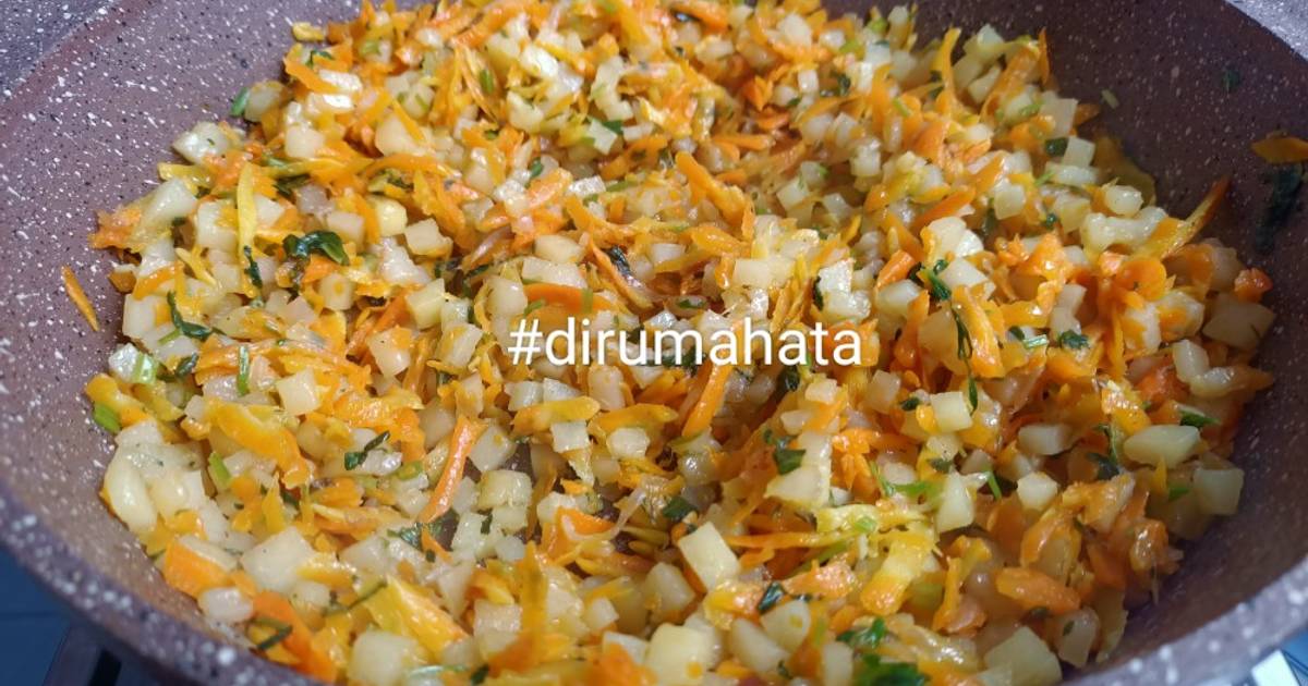 Resep Sayuran Isian Risol oleh #dirumahata - Cookpad