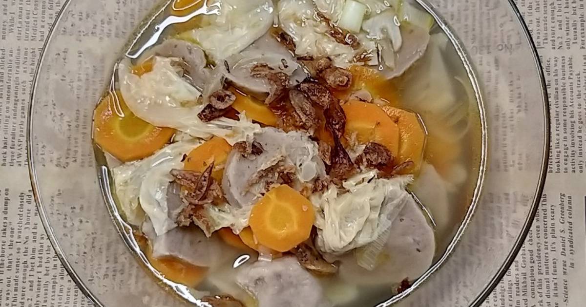 805 resep sup kembang tahu enak dan sederhana ala rumahan - Cookpad