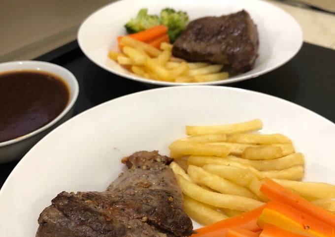 Resep Local Beef Steak oleh liaajajan - Cookpad