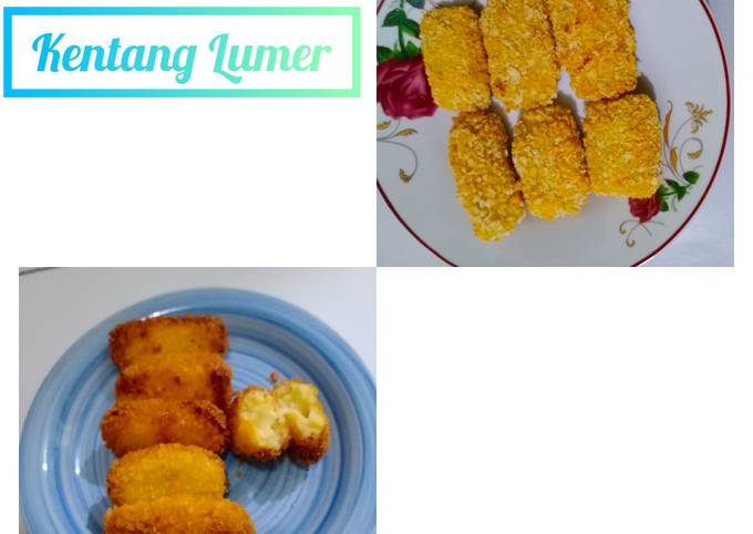 Resep Kentang Lumer Mozarella oleh Feni Restu - Cookpad