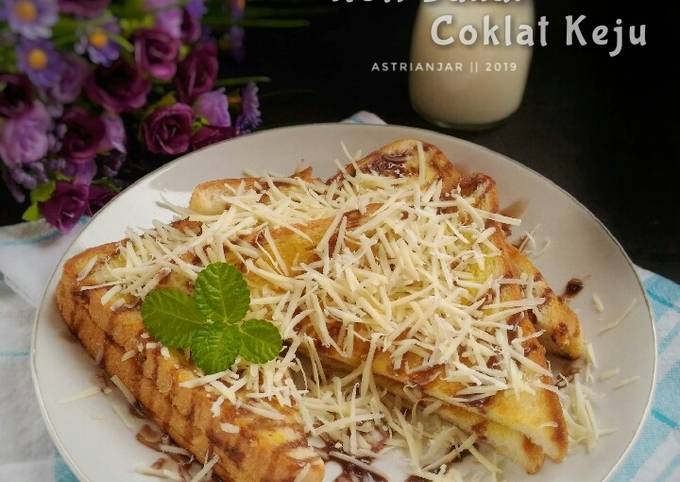 Resep Roti Bakar Coklat Keju Oleh 🍒astri Anjar🍍 Cookpad