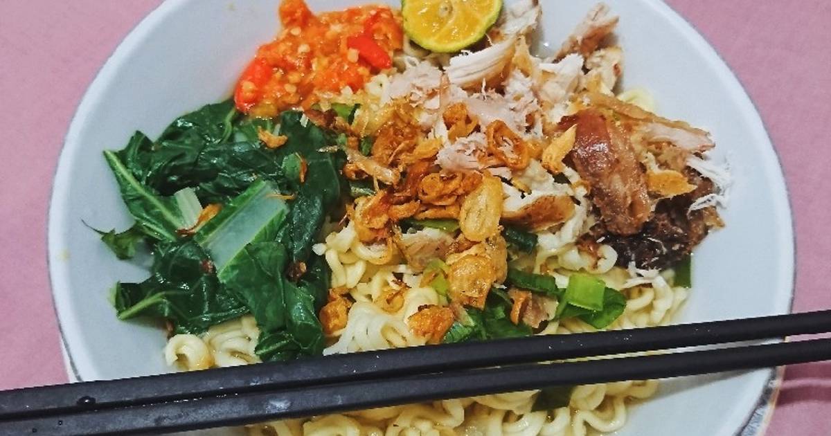 Resep Mie Ayam Suwir oleh Aulia Dwiyanti - Cookpad
