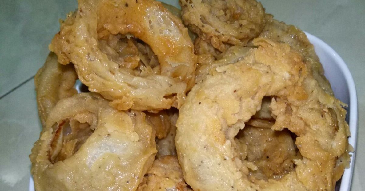 Resep Onion Ring Anti Ribet oleh Anggita Galuh - Cookpad