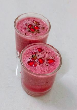 Pomegranate Pepper Shot (Glow & Wellness Drink) Recipe by Krishna ...