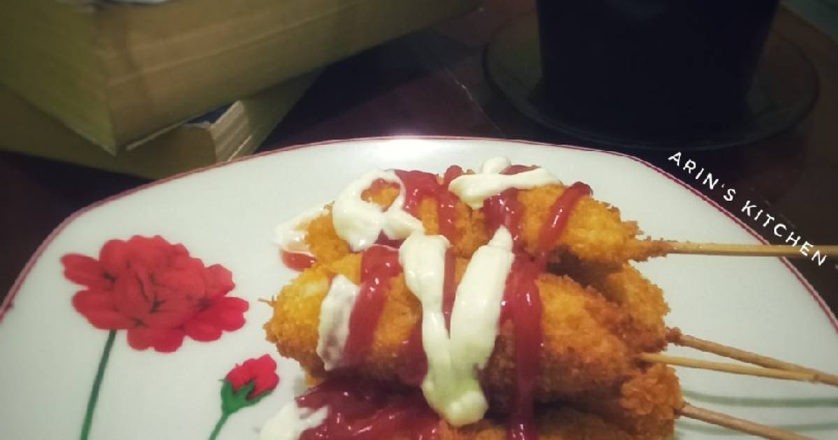 706 resep cara membuat corn dog mozzarella enak dan mudah - Cookpad
