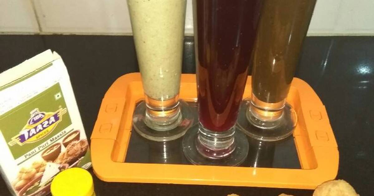 Thrilling drink with pani puri Recipe by Nivedita Sehgal - Cookpad