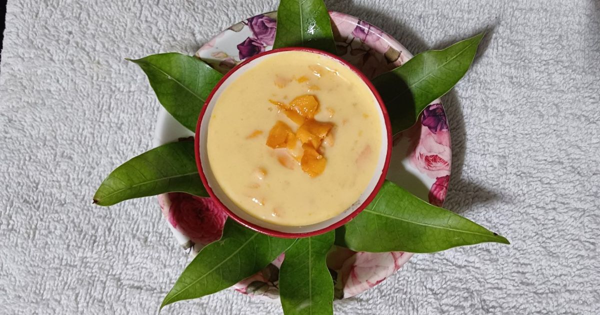Alphonso Mango Delight Recipe by Nutan Shah - Cookpad