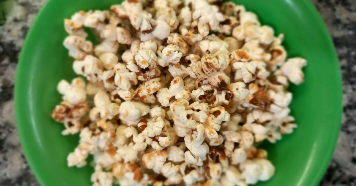 Pochoclos Dulces Al Micro Receta de Paola Andrea Pasin