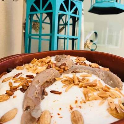 Lamb's tongues meat fatteh Recipe by Tripolitan Cuisine - Cookpad