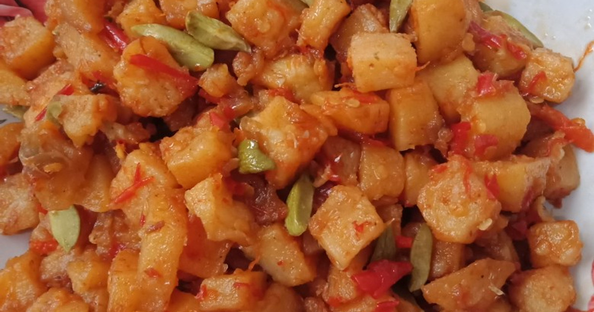 Resep Sambal Kentang Pete oleh Firda Dwi Oktaviani - Cookpad