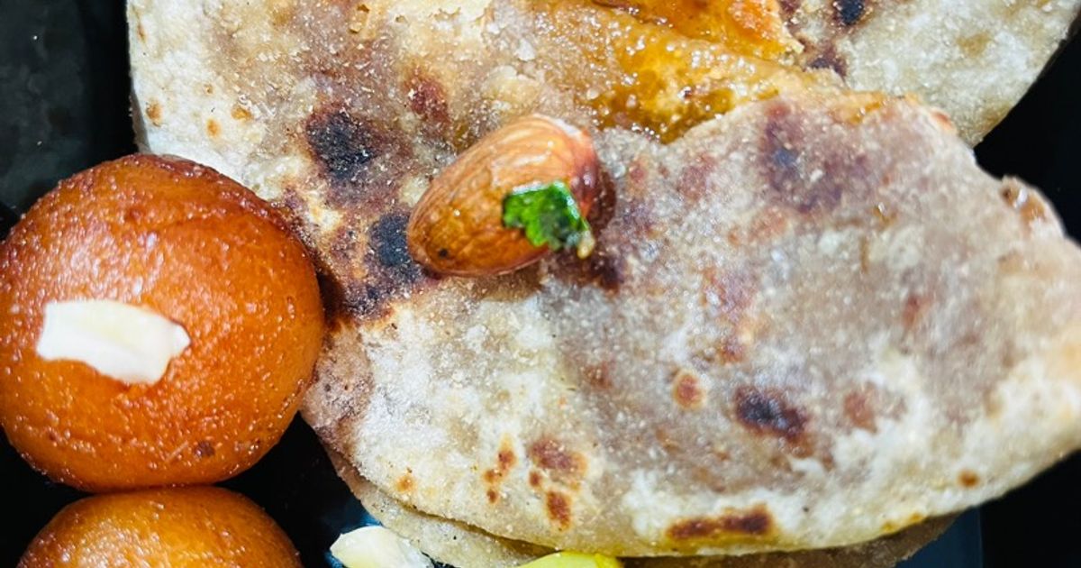 Almond Sweet Paratha Recipe by Shobha Deshmukh - Cookpad