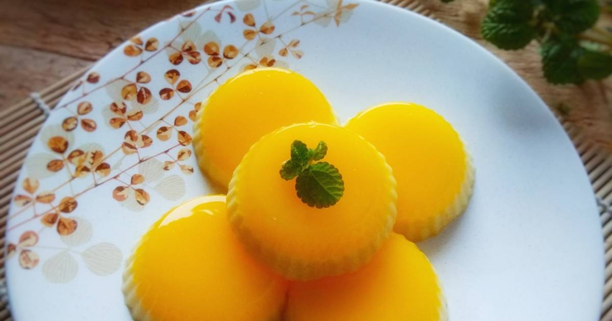 Resep Puding Busa Nutrisari oleh frida frida - Cookpad