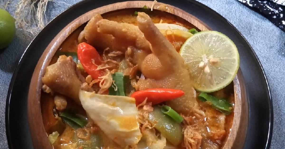 Resep Tongseng Ceker Santan oleh IzzaHan - Cookpad