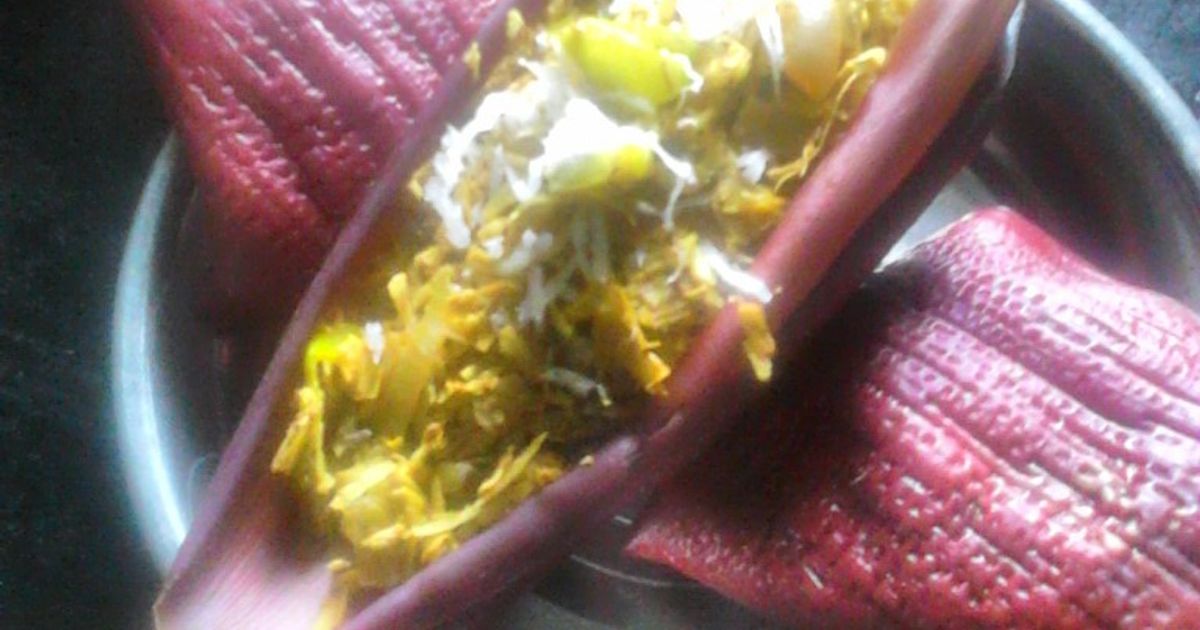 Kelful Bhaji(banana Flower) Recipe by Shilpa Wani - Cookpad