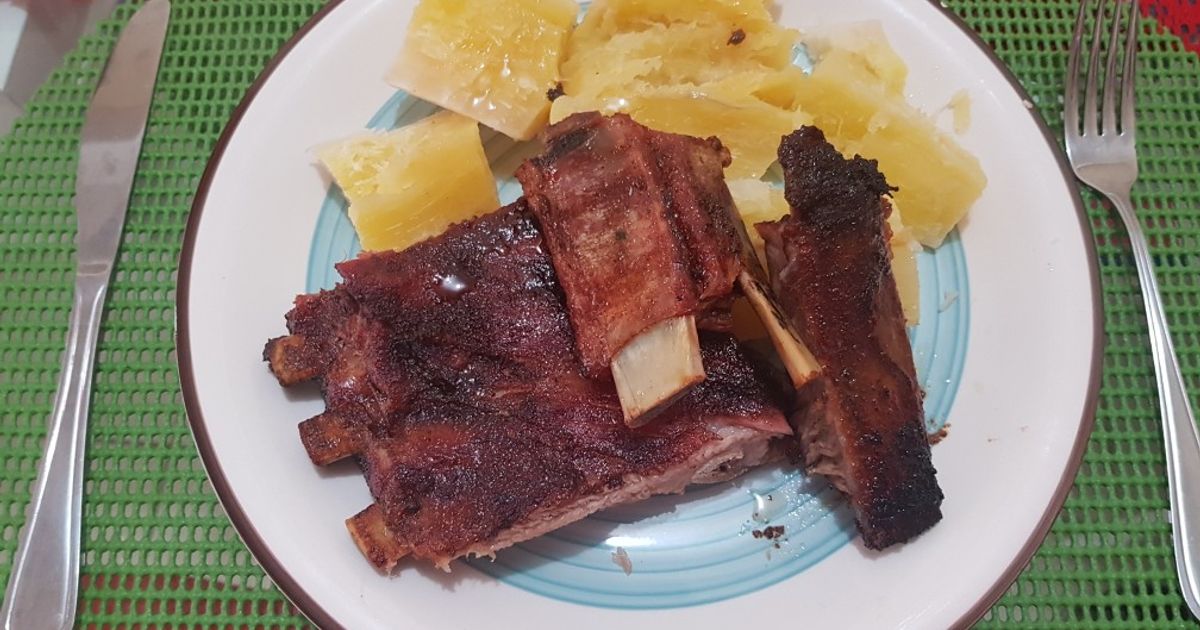 costillar con ají al horno - 41 recetas caseras- Cookpad