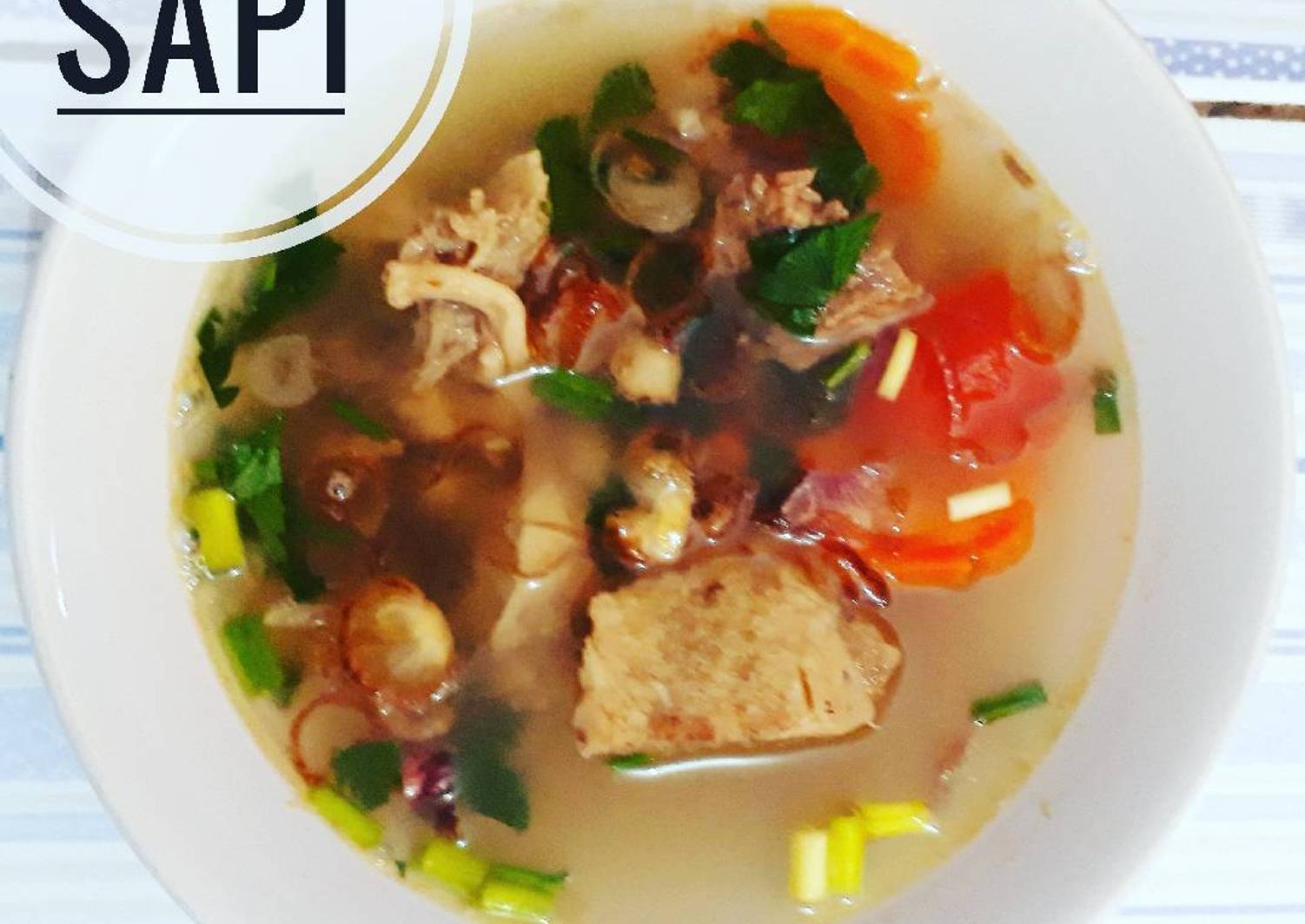 Resep Sop Iga Sapi oleh Hanum Septiana Dahniar - Cookpad