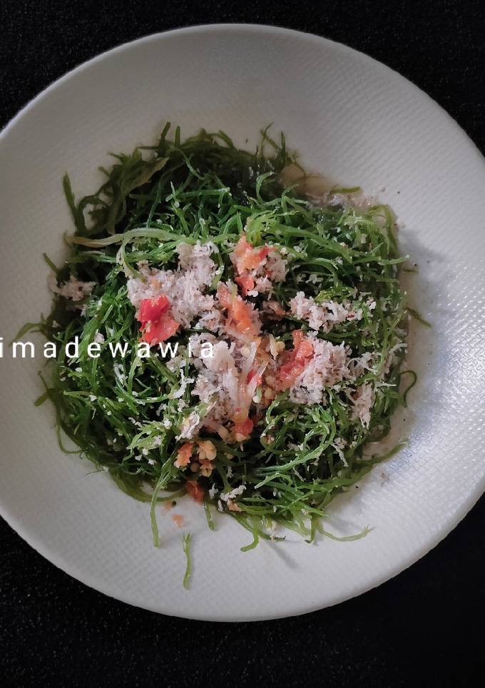 Resep Rujak Bulung Kuah Pindang (Rumput Laut Khas Bali) oleh Wawia Ni ...