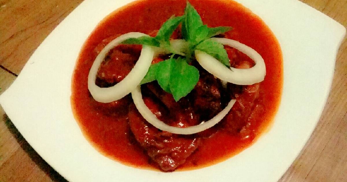 Resep Tongkol saus merah oleh Niar Prasasti - Cookpad