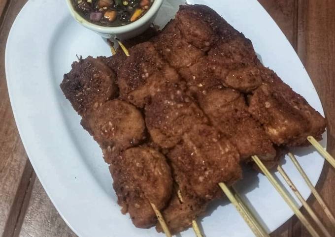 Resep Sate Tempe Gembus oleh Fitzaki Kitchen - Cookpad