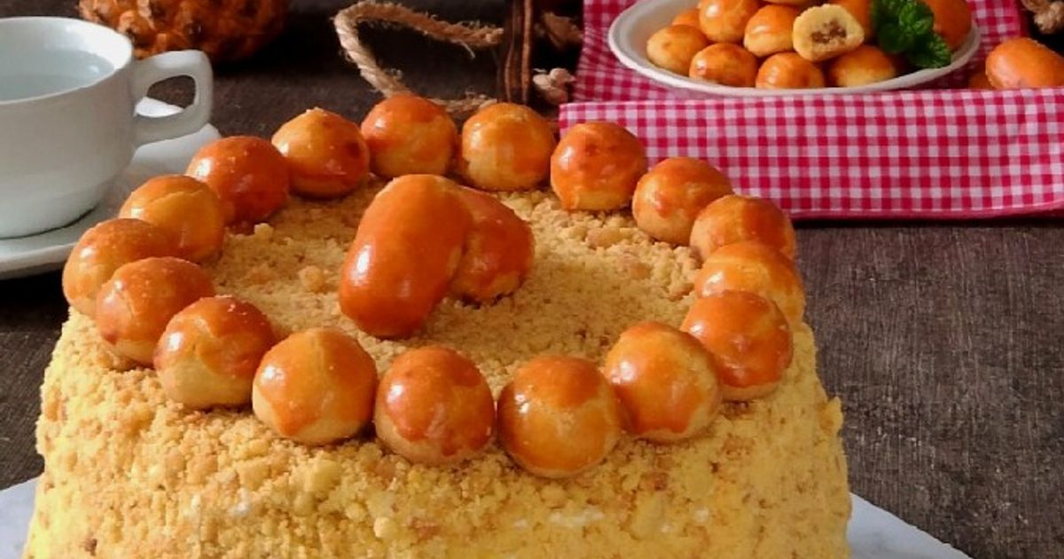 Resep Nastar Crumble Cake (Lapis Surabaya) oleh Ummu Khal Kitchen - Cookpad