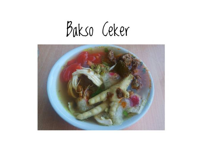 Resep Bakso Ceker oleh Indah Purnama - Cookpad