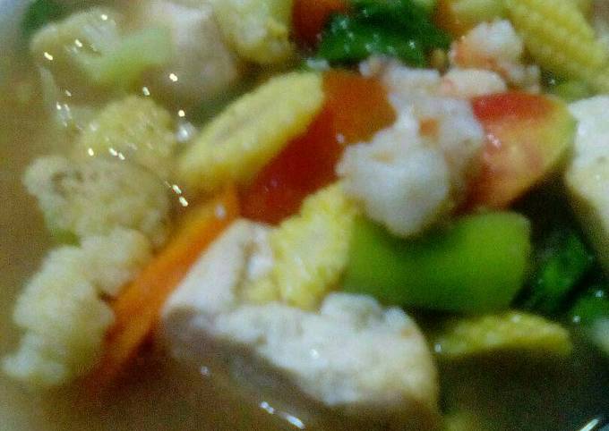 Resep Capcay Tahu Kuah oleh Mey's Cila - Cookpad