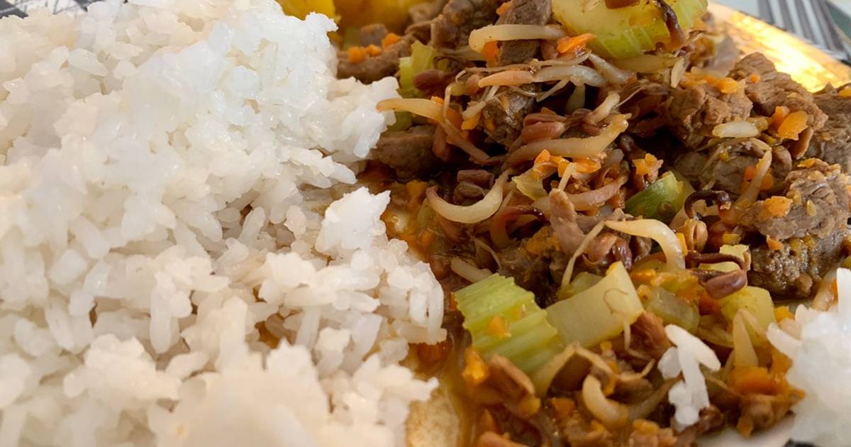 Lomo salteado con verduras - 126 recetas caseras- Cookpad