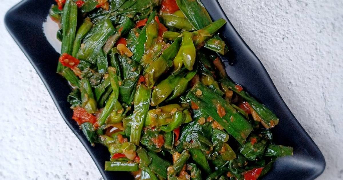 Resep Tumis Bunga Genjer oleh Rika Meila Puspita - Cookpad