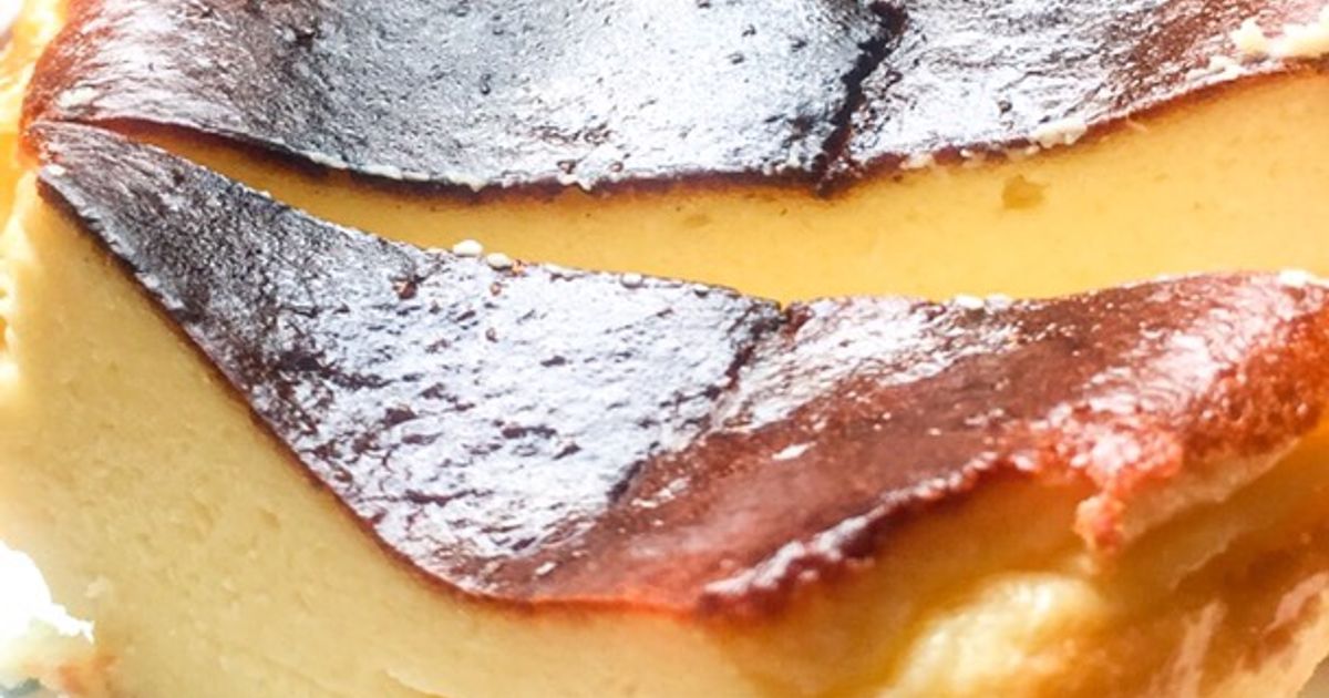 Resep Basque Burnt Cheesecake oleh Vera - Cookpad