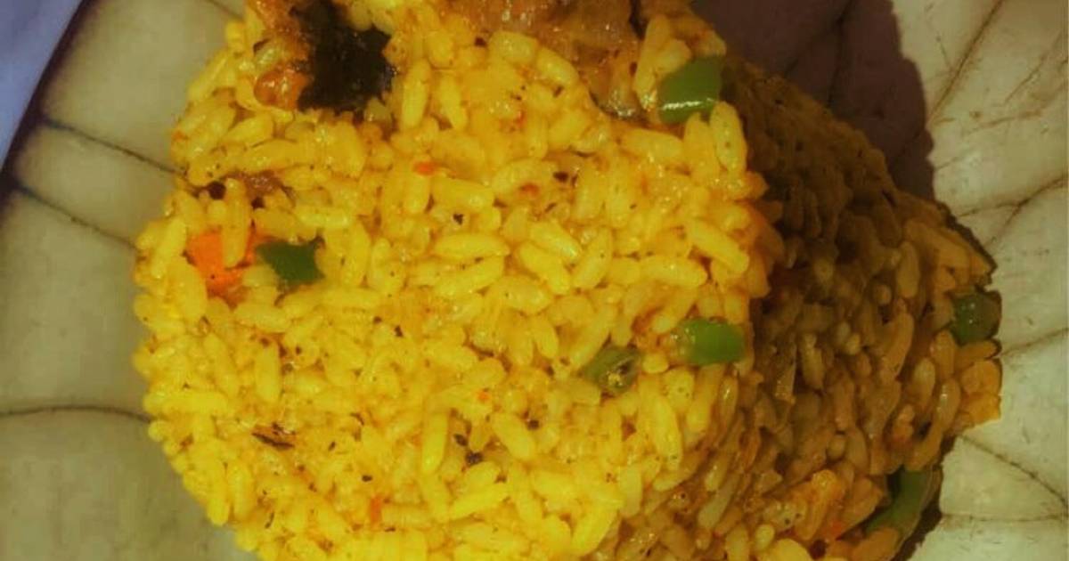 Palm oil fried rice Recipe by umayartee - Cookpad