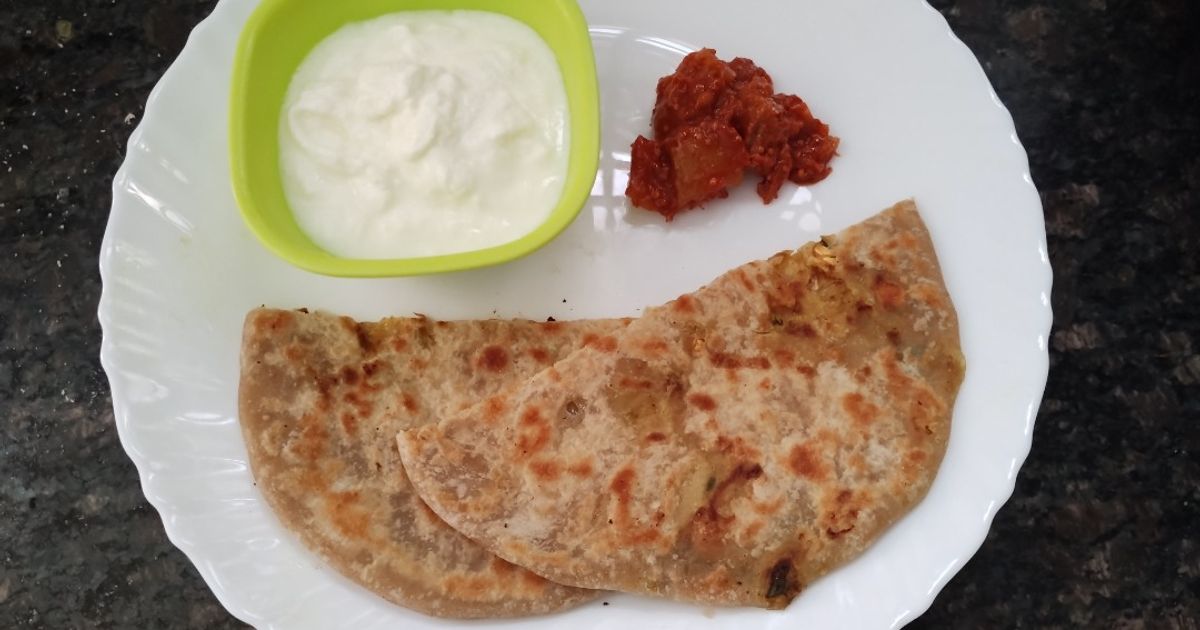 Bombay Mix Aloo Paratha Recipe by Rekha Gour - Cookpad