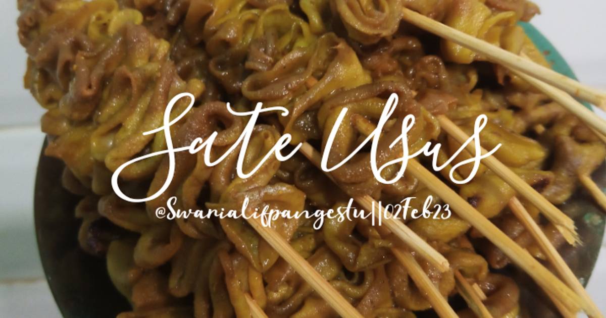 Resep Sate Usus oleh Swari Alif Pangestu - Cookpad
