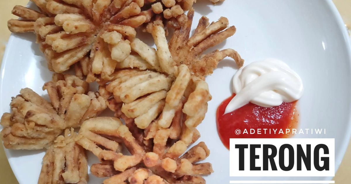 Resep Terong Crispy oleh Mama Baim - Cookpad