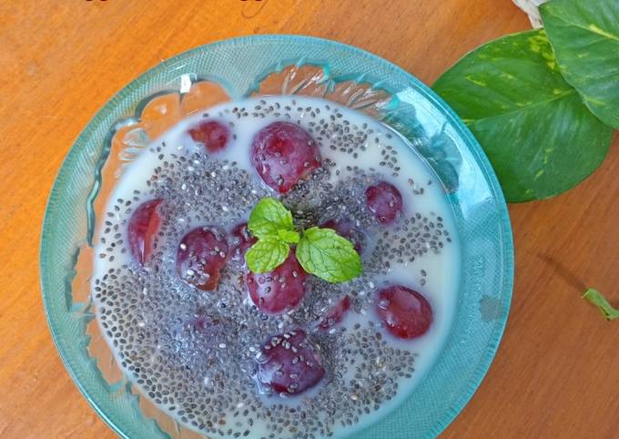 Resep Anggur Manggis Susu Probiotik oleh Lia Ariani - Cookpad