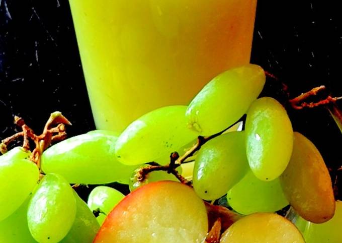Apple grapes juice Recipe by Suchitra S(Radhika S) - Cookpad