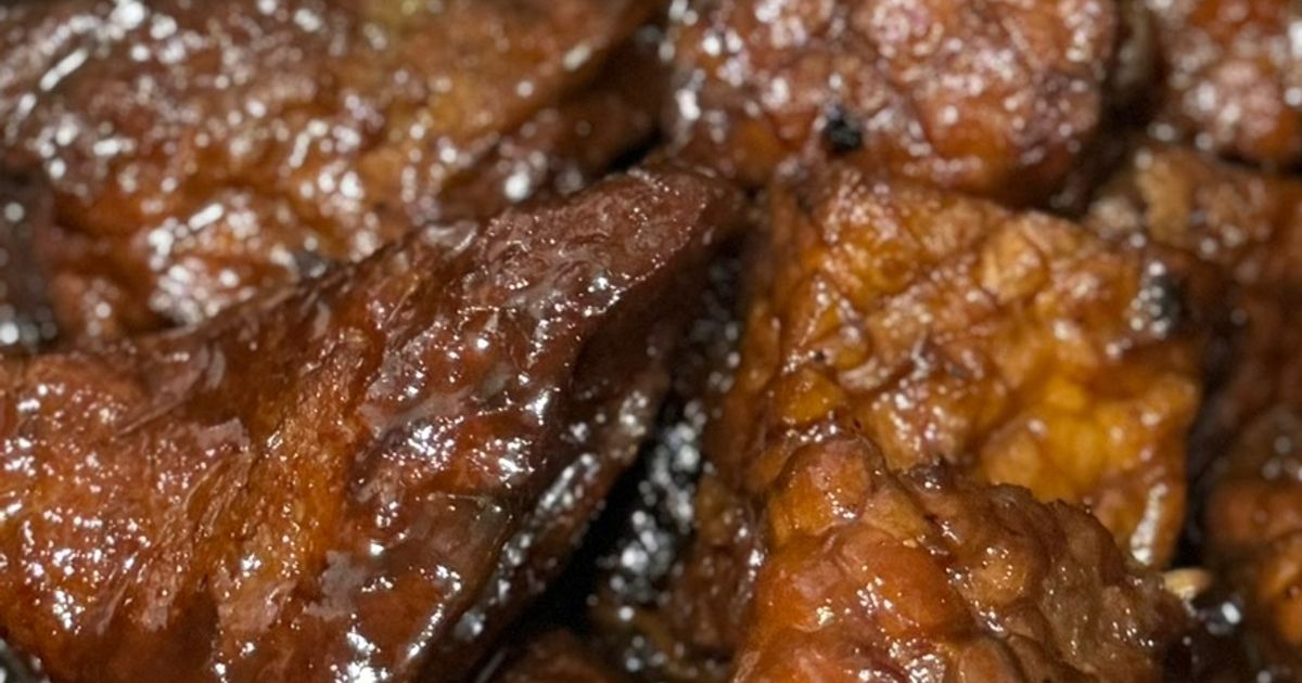 Resep bacem tahu hitam rumahan enak dan mudah - Cookpad