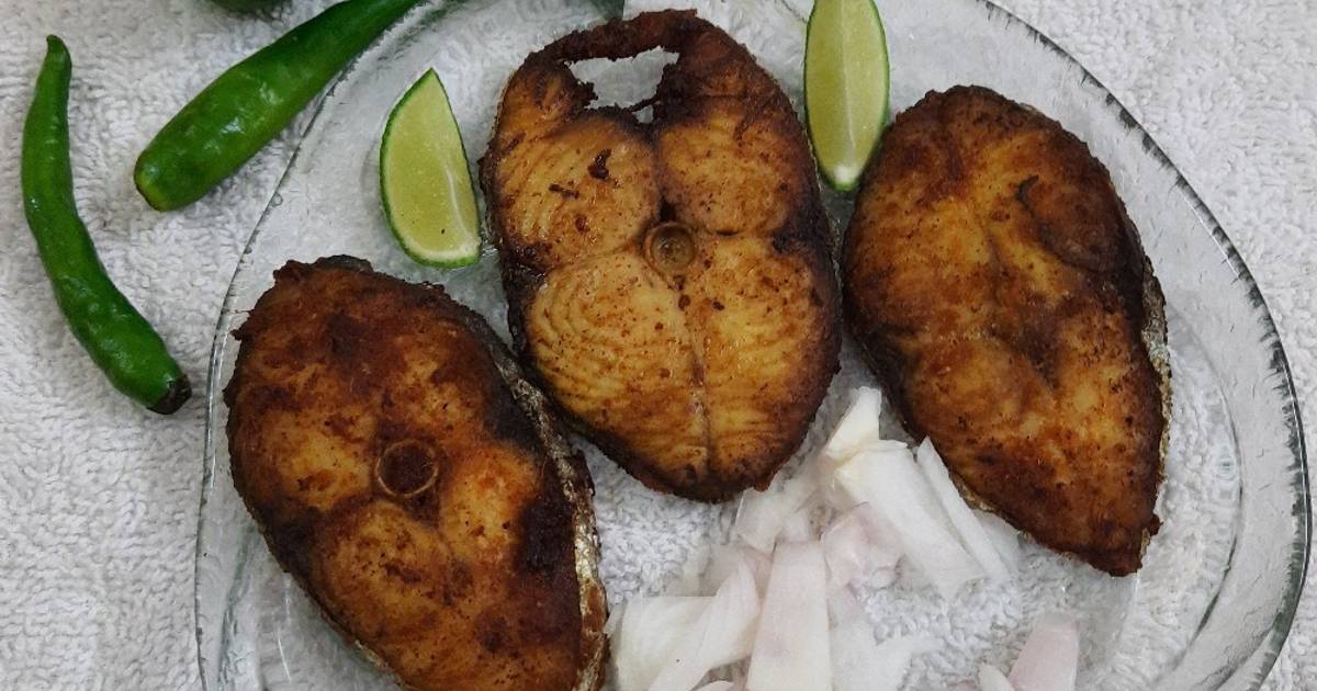 Vanjaram Fish Fry Recipe by Lipika Das - Cookpad