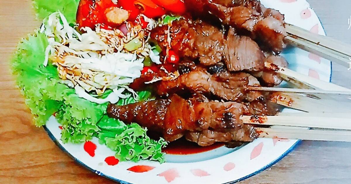 Resep Sate daging kambing oleh nika zulianingsih - Cookpad