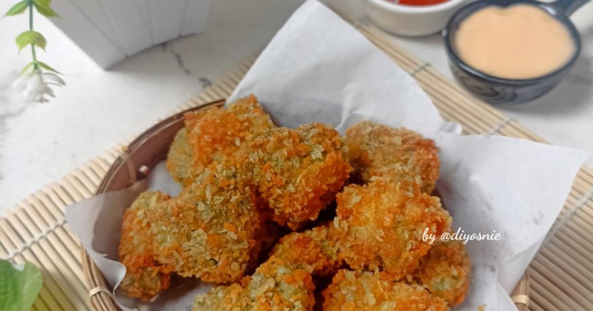 Resep Spinach Chicken Nuggets #527 oleh DiYos Nie - Cookpad